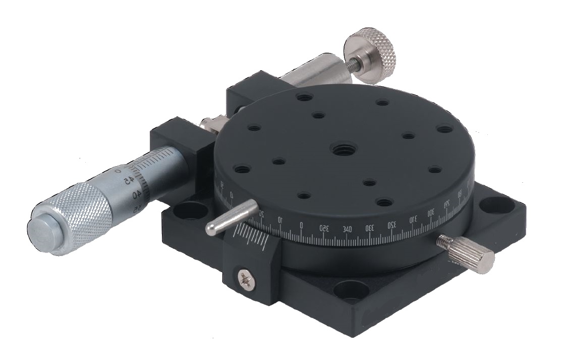 7R-MR60-AR - Rotationstisch 60mm, Aluminium | manuelle Rotationstische ...