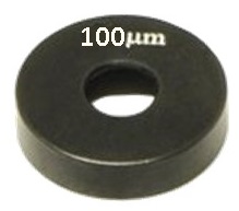 10PP-100 - Pinhole 100 micrometer | Pinholes | Optomechanik | Mechanik ...